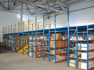 Shelving Supported Mezzanine - Remco Storage Systems