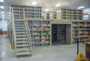 Shelving Supported Mezzanine - Remco Storage Systems